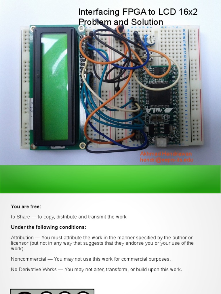Interfacing LCD With F Pga | PDF | Vhdl | Systems Engineering