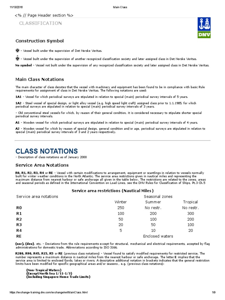 Class Notations | PDF | Oil Tanker | Ice