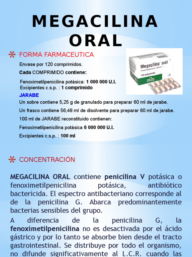 Eva Megacilina | PDF | Penicilina | Antibióticos