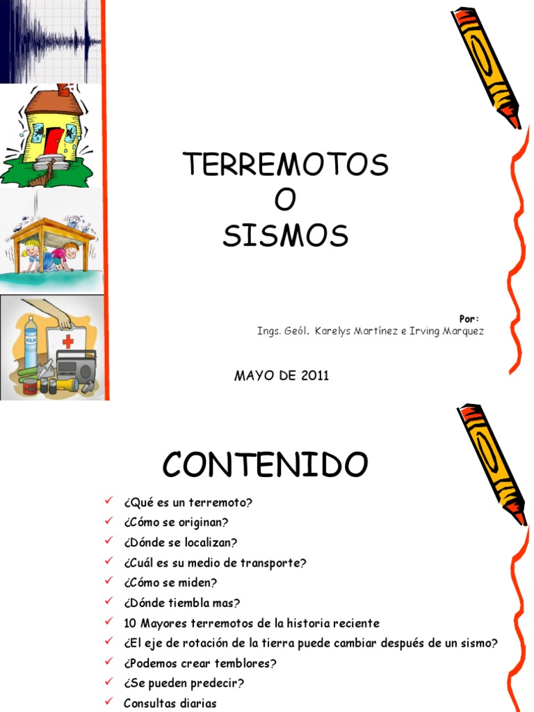 Terremotos o Sismos Para Ninos | Temblores | Tierra