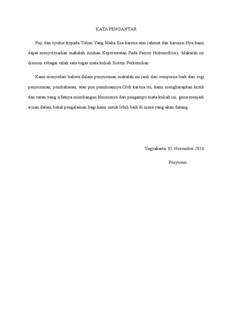 Askep Hidronefrosis | PDF | Kesehatan Holistik