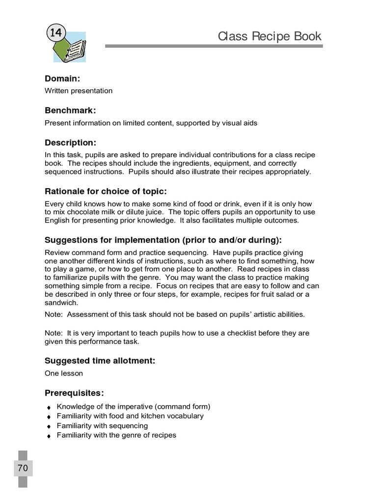 Class Recipe Book: Domain | PDF | Art | Computers