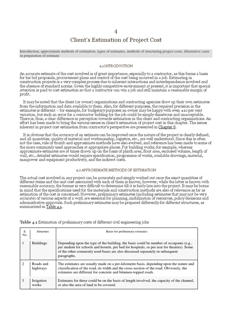 Project Estimation | PDF | Specification (Technical Standard ...