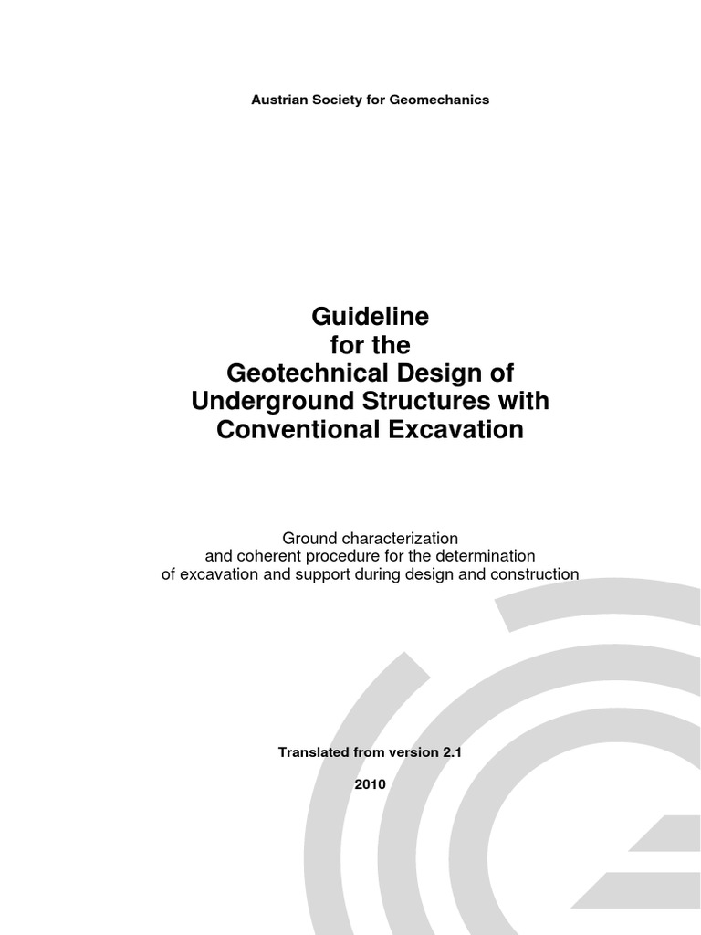 Guideline Geotechnical Design Conv 2010 01 | Download Free PDF ... Guideline Geotechnical Design Conv 2010 01 | Download Free PDF ...