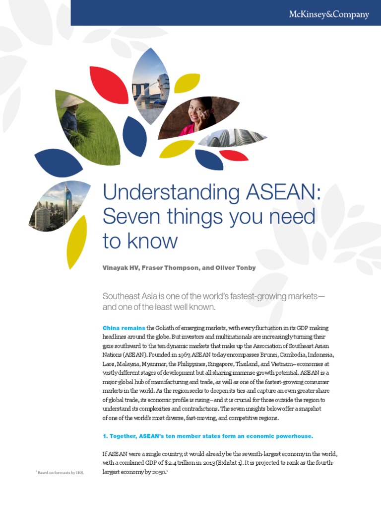 Understanding ASEAN Seven Things You Need To Know PDF | PDF ...