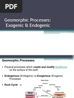 Biogenic and Anthropogenic Landforms | PDF