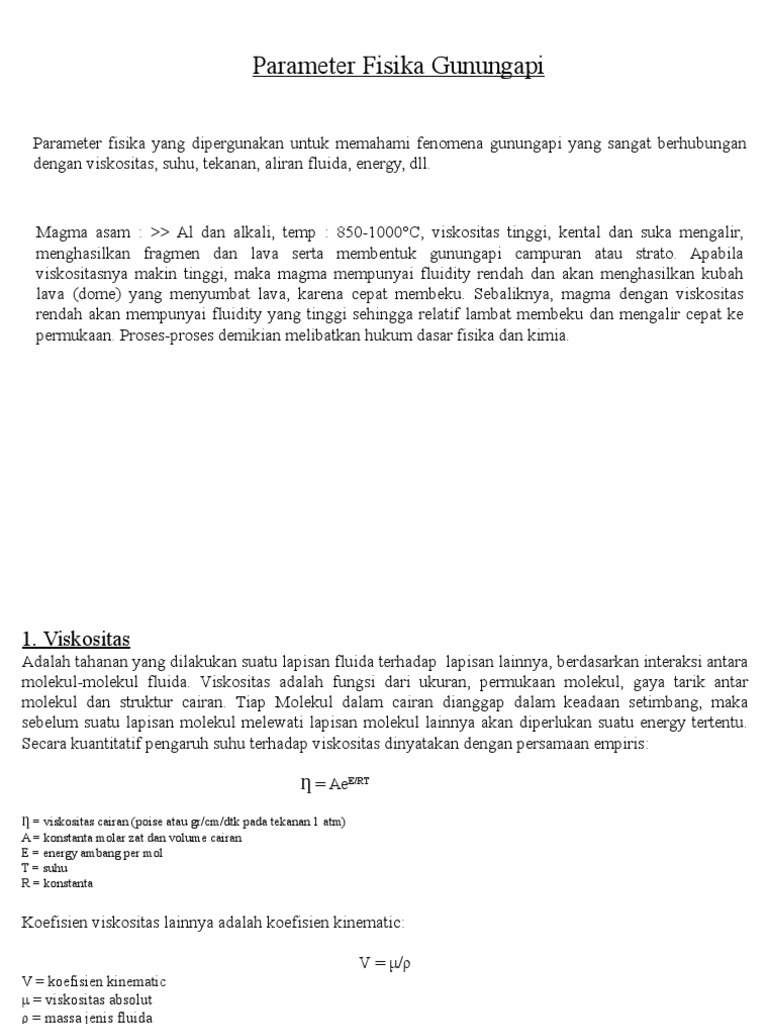 Parameter Fisika GA | PDF