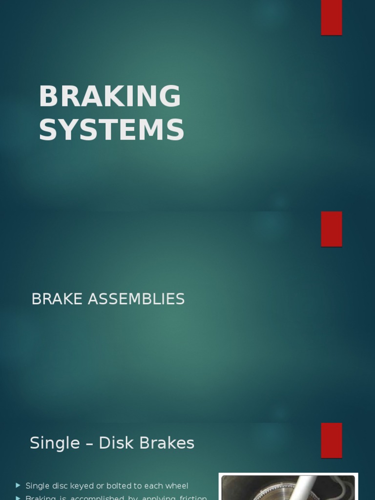 Aircraft Braking Systems | PDF | Brake | Manufactured Goods