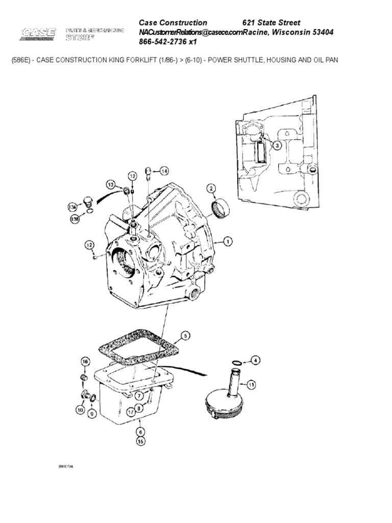 Power Shuttle, Housing and Oil Pan | PDF | Vehicle Technology | Machines