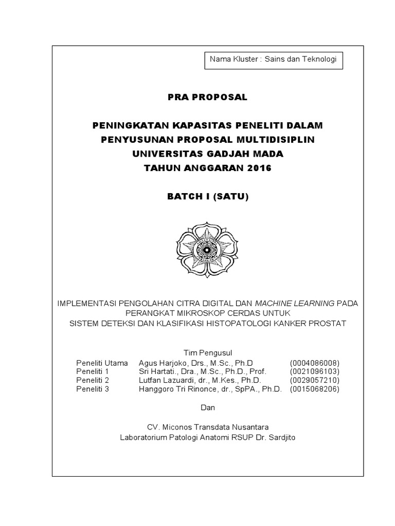 Pra Proposal | PDF