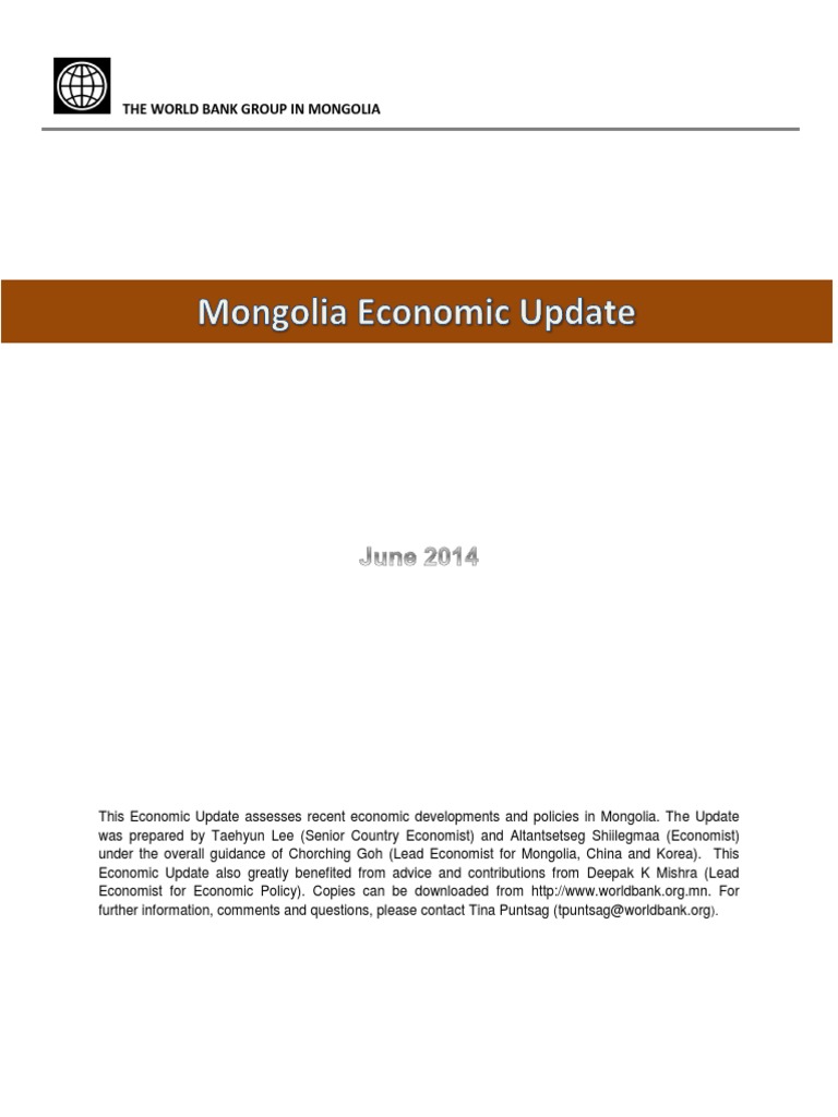 Mongolia's Economic Challenges | PDF | Fiscal Policy | Inflation