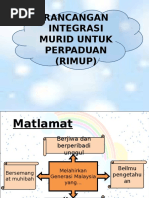 Rancangan Integrasi Murid Untuk Perpaduan (RIMUP) | PDF