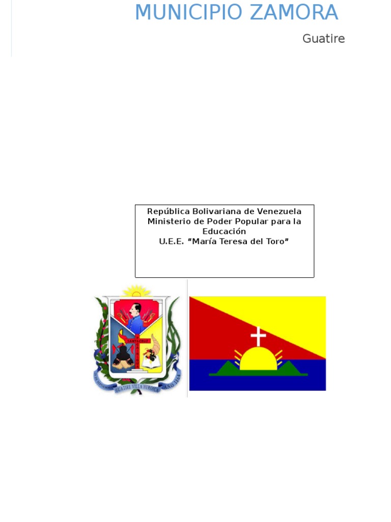 Guatire: Historia y Geografía del Municipio | PDF | Viajes y turismo