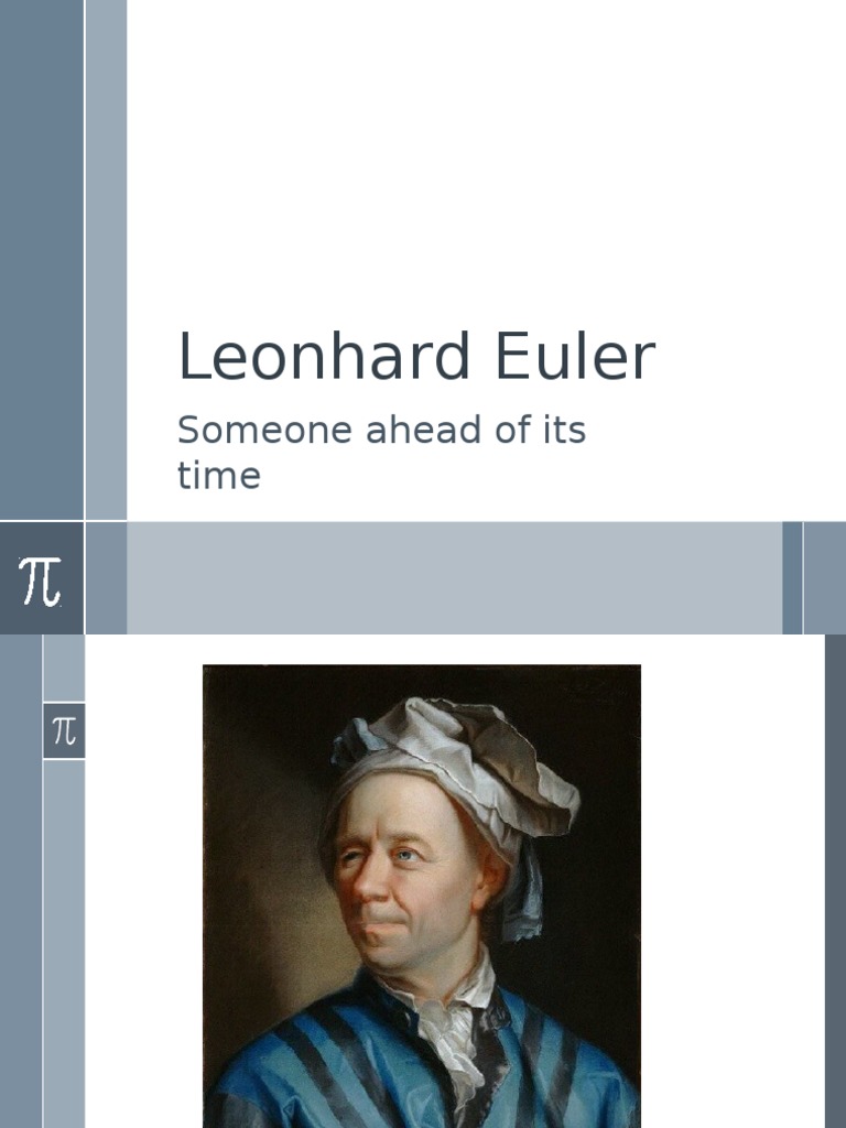 Leonhard Euler | PDF