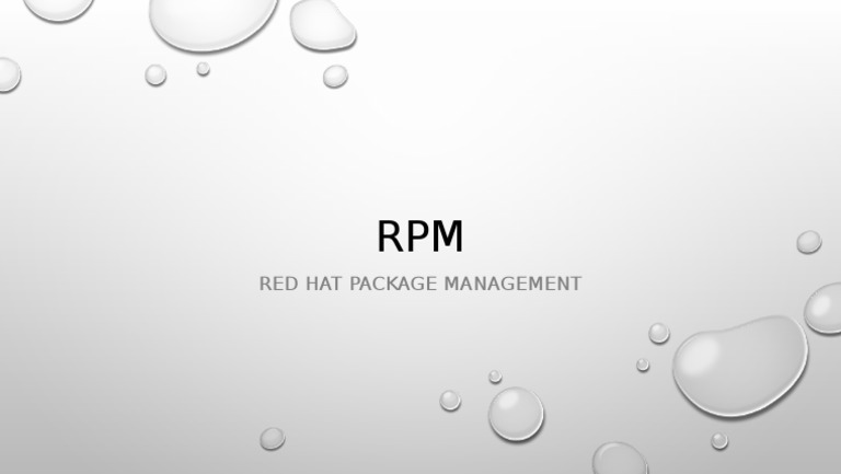 Red Hat Package Management | PDF