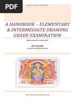 Elementary Drawing Exam Syllabus 2025 | PDF | Line (Geometry) | Shape