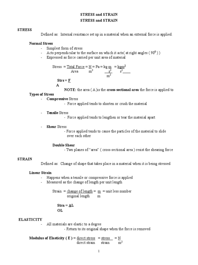 Stress and Strain Problems with Solutions | PDF | Young's Modulus ...