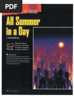 All Summer in A Day | PDF