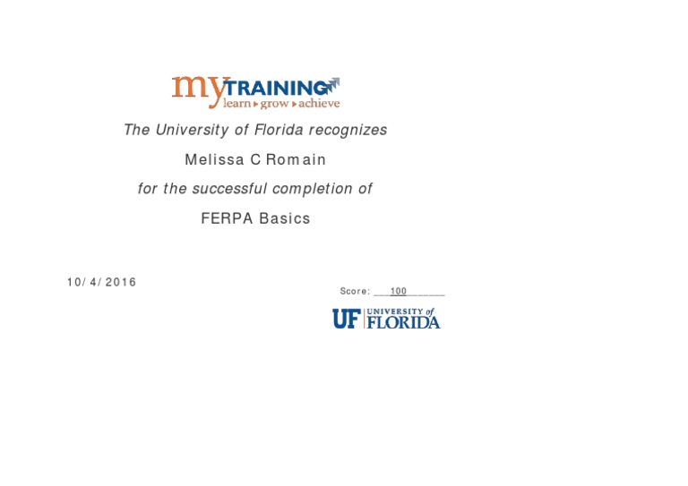 Ferpa | PDF