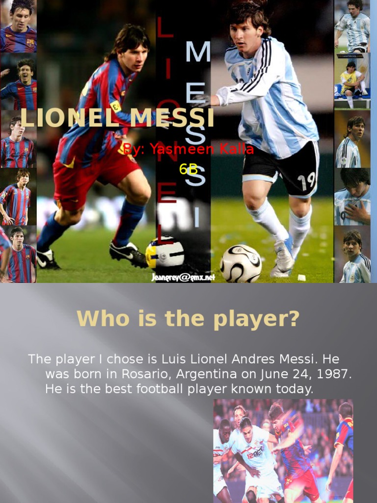 Lionel Messi Powerpoint | PDF