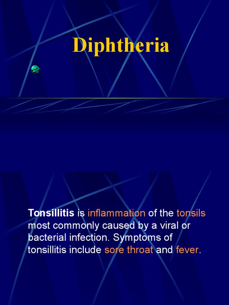 Diphtheria | Microbiology | Immunology