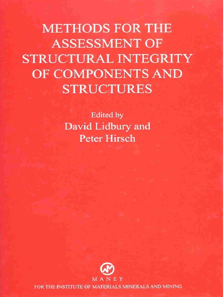 Vid Lidbury, Peter B. Hirsch-B0778 Methods For The Assessment of The ...