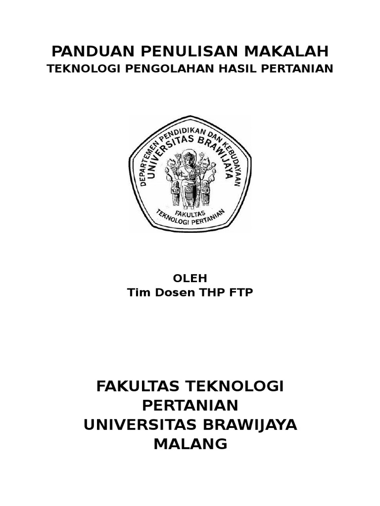 Format Makalah Presentasi | PDF