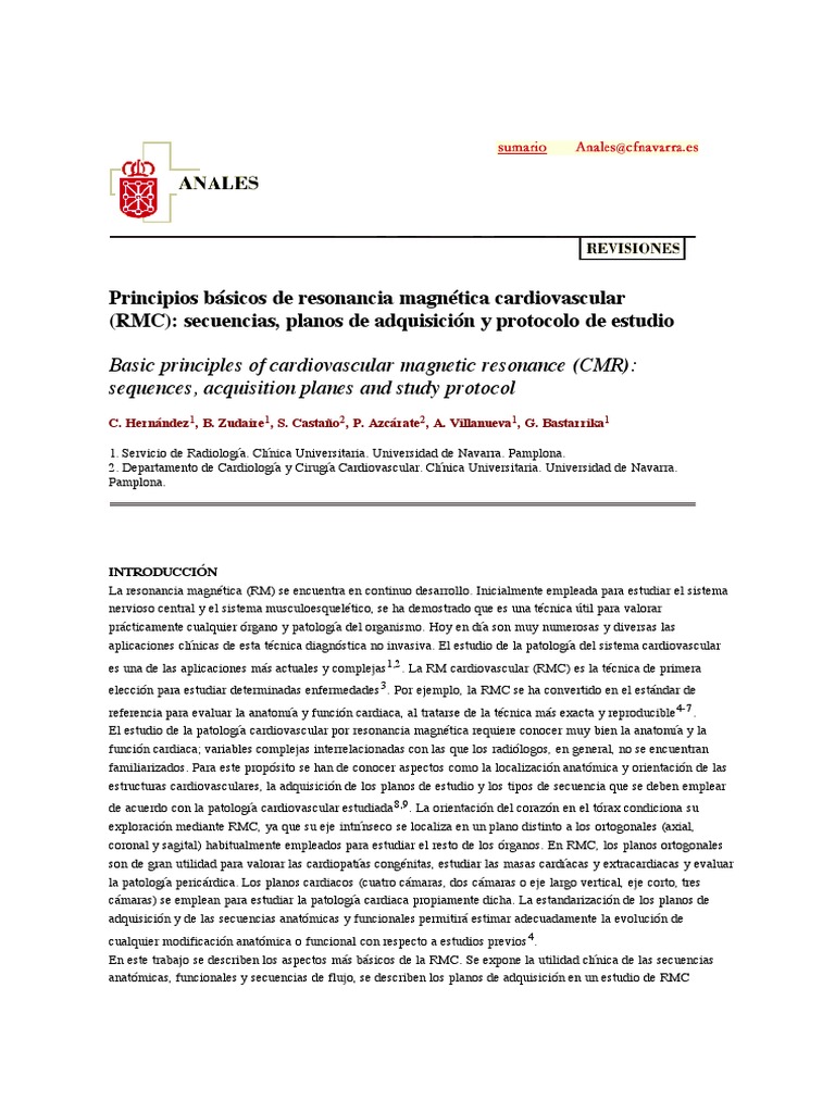 Cardio RM | PDF | Corazón | Electrocardiografia
