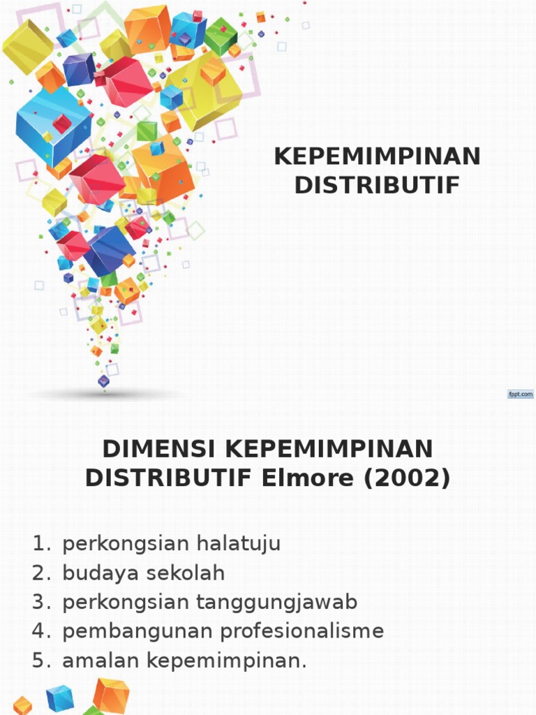 Slide Kepemimpinan Distributif | PDF