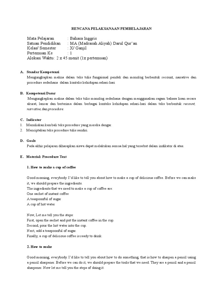 RPP Procedure Text PPL Exam | PDF