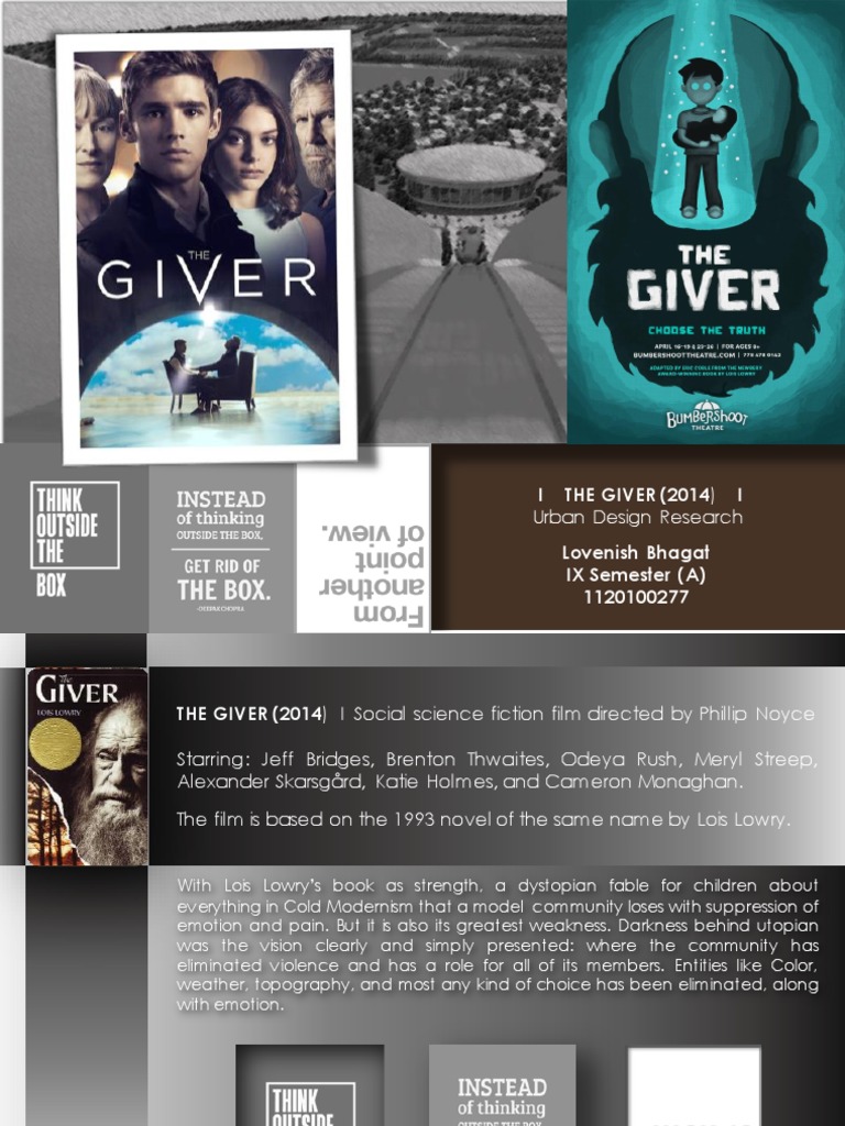 The Giver (2014) urban design analysis | PDF