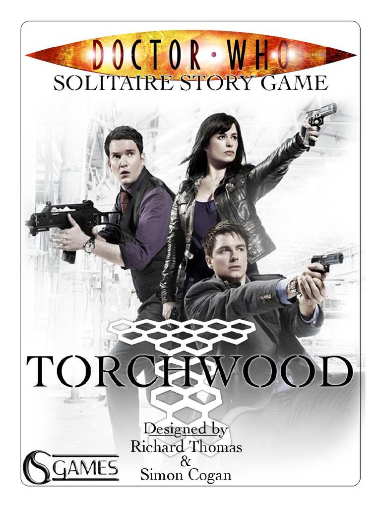 Doctor Who Unofficial Solitaire Game, by Simon Cogan: Torchwood ...