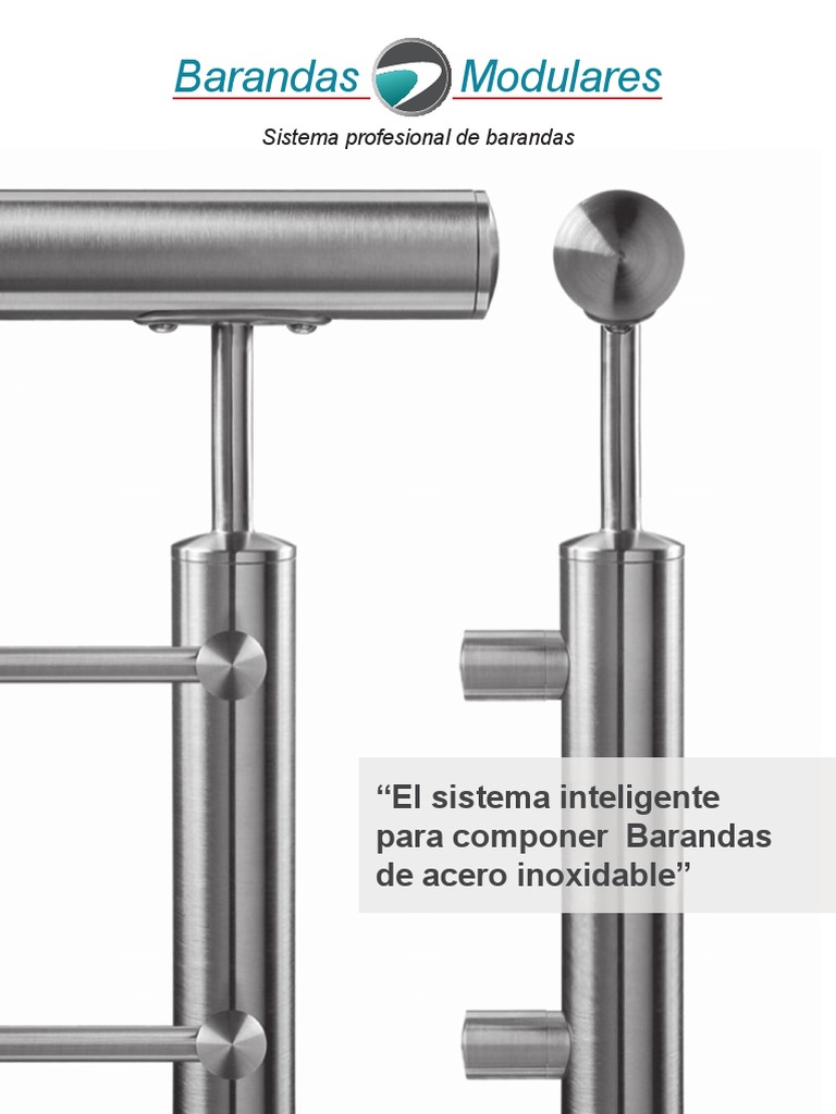 Barandas Modulares PDF | PDF | Tornillo | Rieles