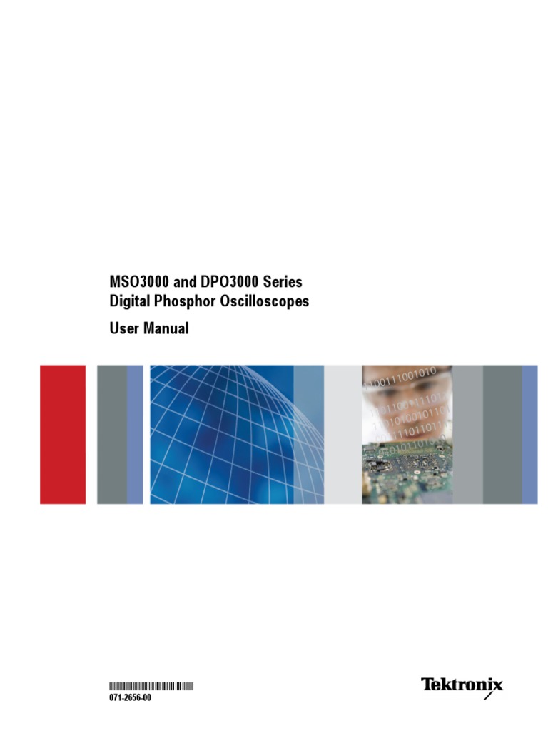 Tektronix Dpo-3054 | PDF | Electromagnetic Compatibility | Electronics