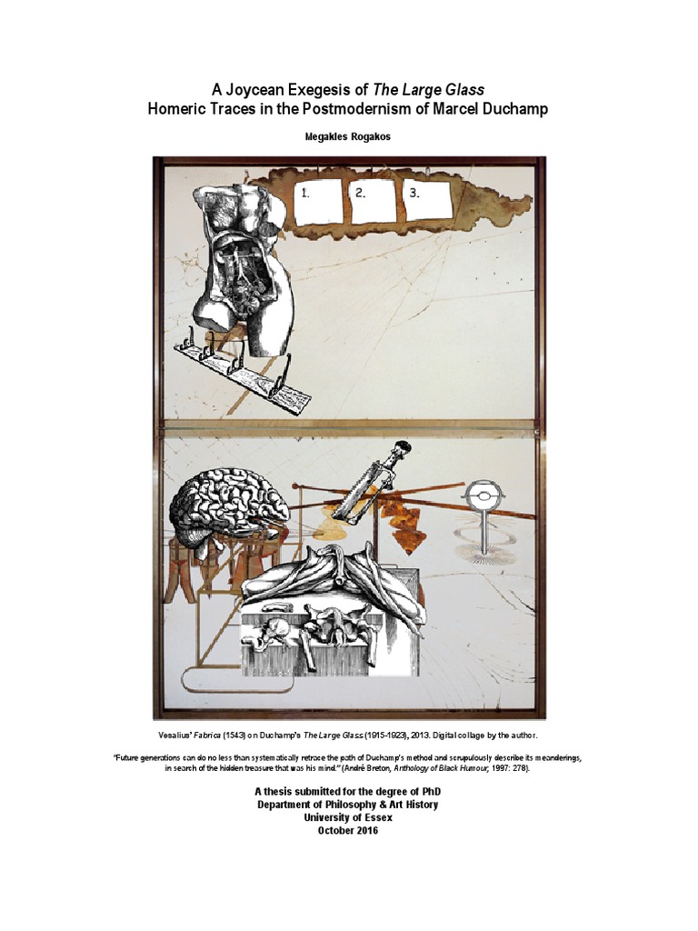 Homeric Traces in Duchamp's The Large Glass | PDF | Odyssey | Odysseus