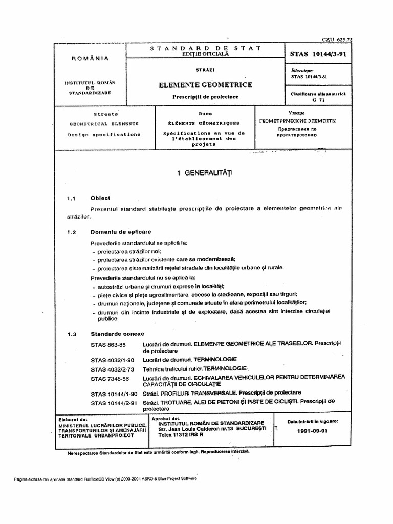 Stas 10144 3 91 Strazi Elemente Geometrice6 PDF | PDF