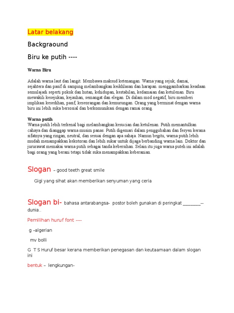 Pembentangan Poster | PDF
