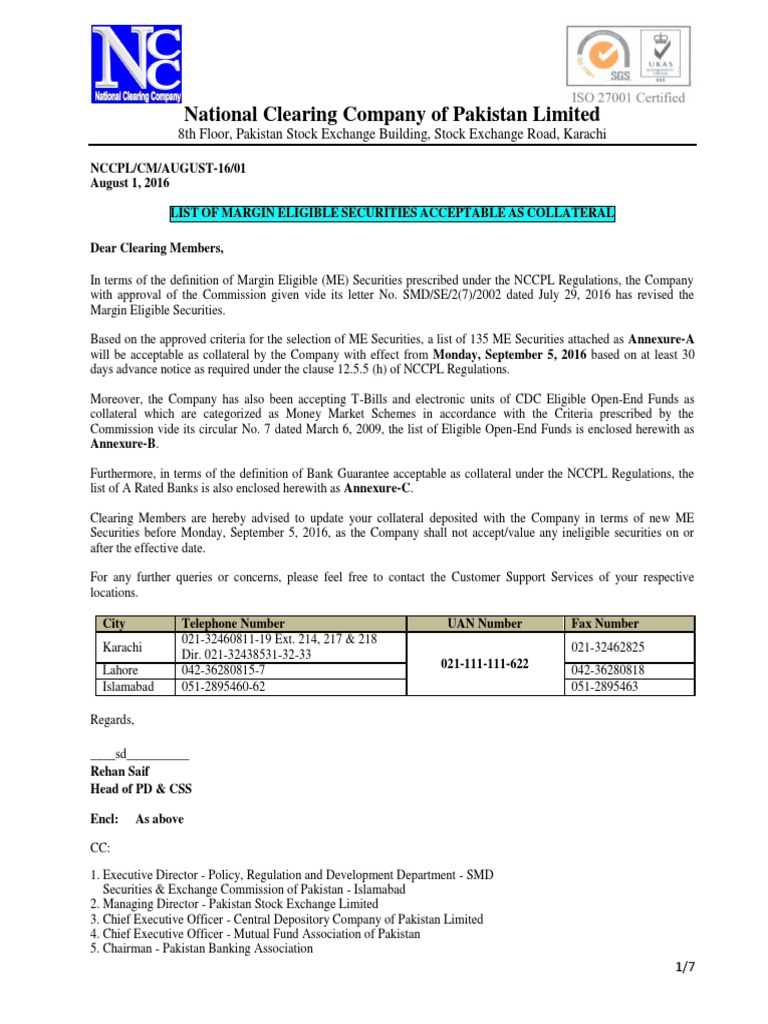 List of ME Sec | PDF | Securities (Finance) | Financial Services