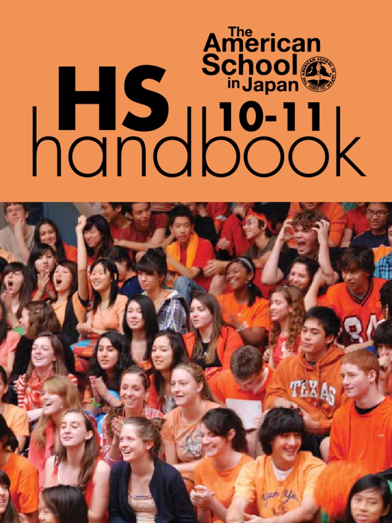 ASIJ High School Handbook 2010-11 | PDF | Advanced Placement | Homework