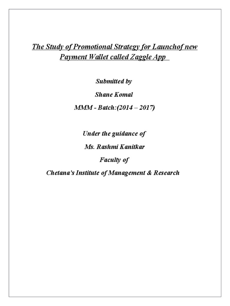 Project - Zaggle App - Org - 1 | PDF | Customer Satisfaction | Retail