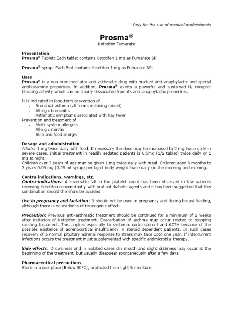 Prosma: Presentation: Prosma Prosma Uses Prosma | PDF