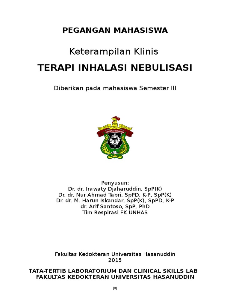 Manual Csl II Terapi Inhalasi Nebulisasi
