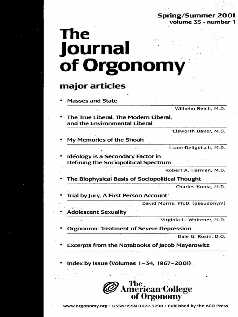 Adolescent Sexuality College of Orgonomy | PDF | Human Sexual Activity ...