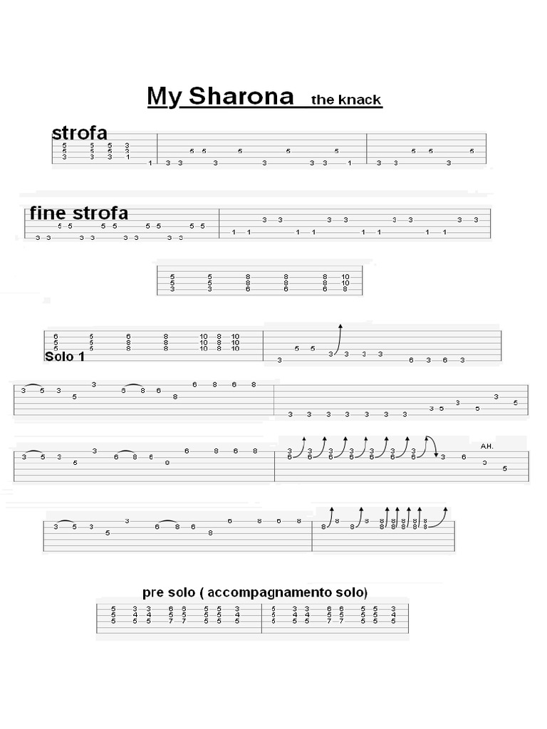 My Sharona | PDF