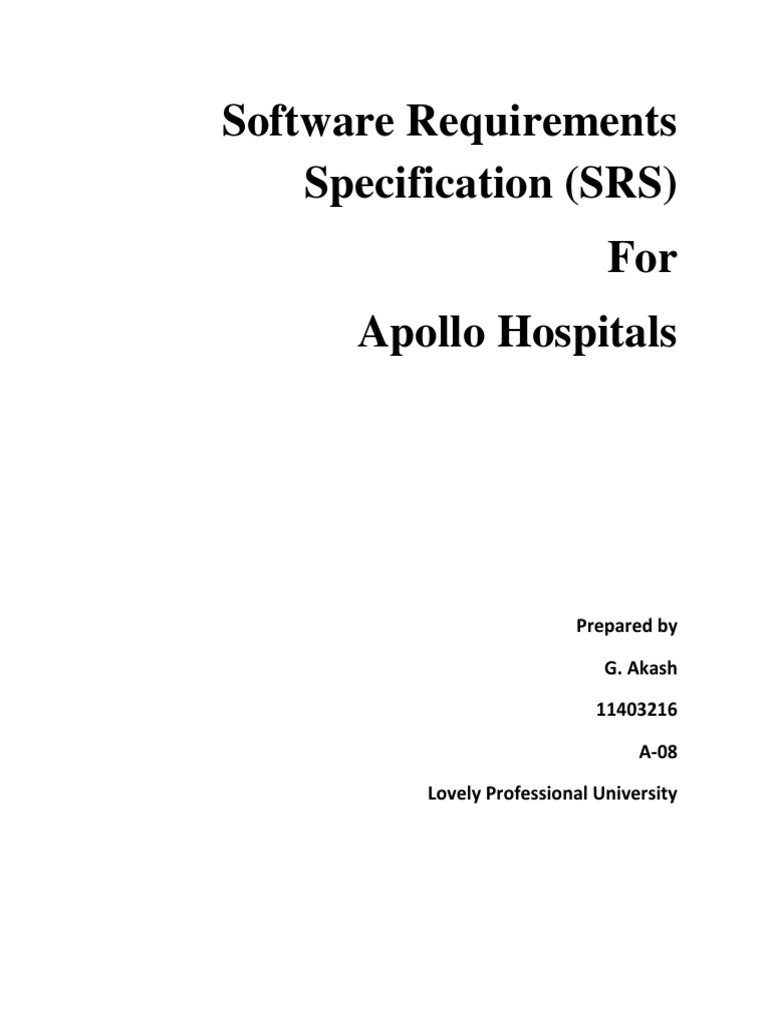 Apollo Hospitals Case Study by Akash | PDF | Graphical User Interfaces | Patient
