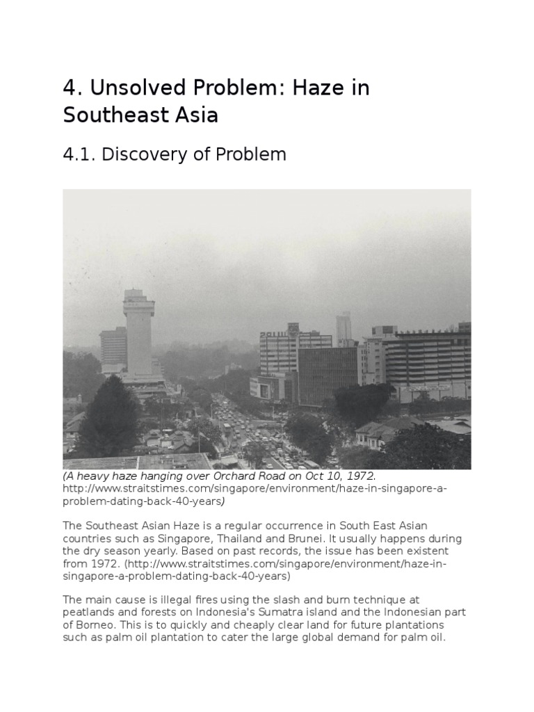 Haze Problem Solving Case Study | PDF | Nature | Business