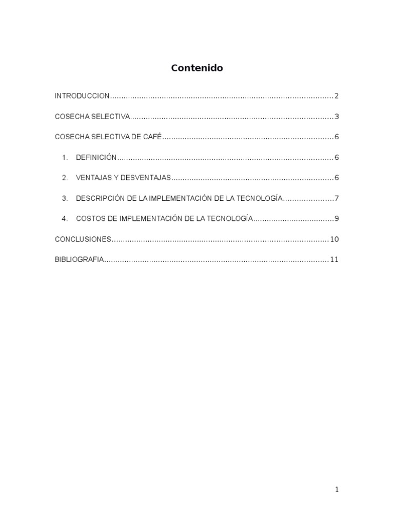 Cosecha Selectiva | PDF | Viticultura | café