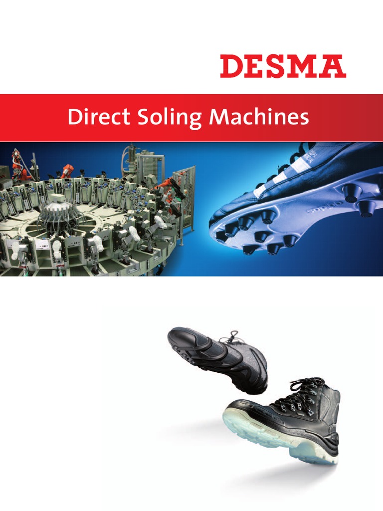 5 Direct Soling Machines | PDF | Polyurethane | Shoe
