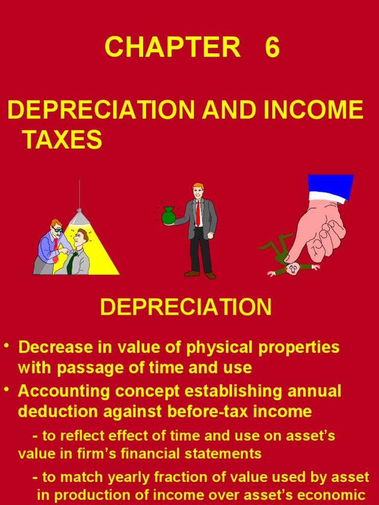 Depreciation & Income Tax | PDF | Depreciation | Income Tax In The ...