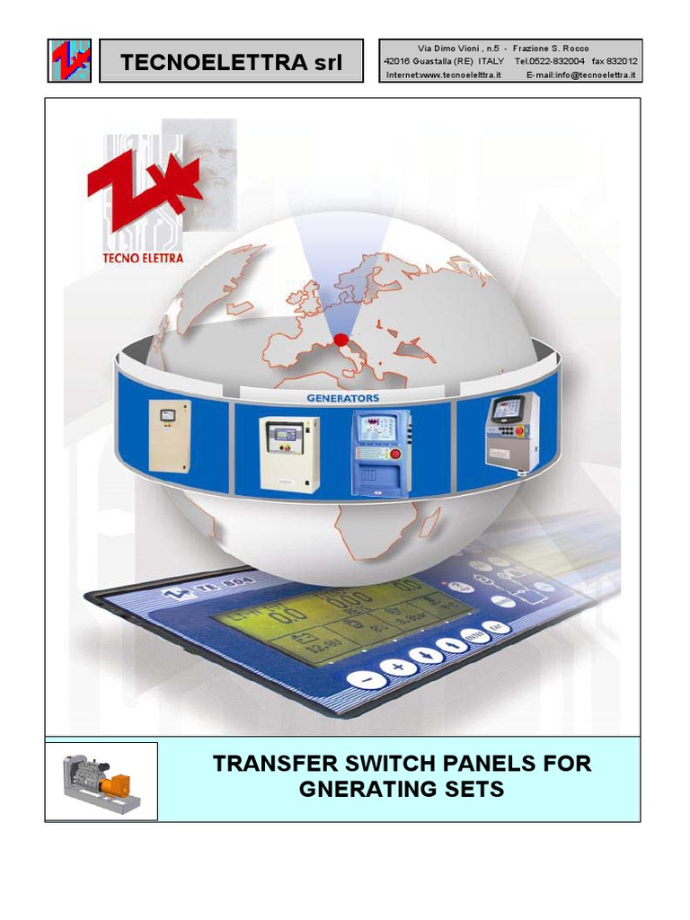 Manual Te 805 Enu | PDF | Sales | Electric Generator